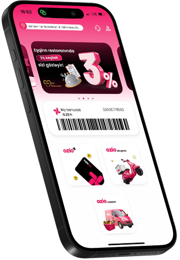 Ozio Plus | Ozio Keşbek. Ozio Çatdırlma. Ozio 10-lar