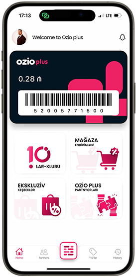 Ozio Plus | Ozio Keşbek. Ozio Çatdırlma. Ozio 10-lar